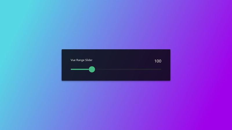 Vue Range Slider