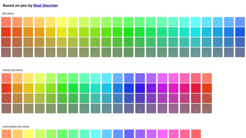 HSLA Color - CSS Variables