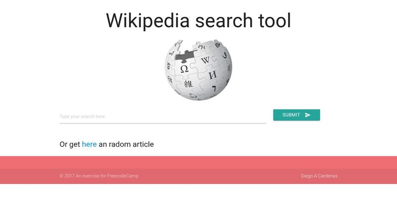 wikipedia Search Tool