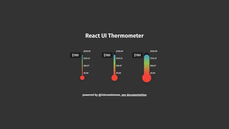 React UI Thermometer