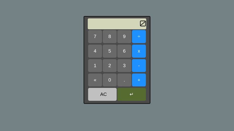 RPN Calculator - Vanilla JS