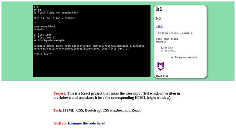 React Markdown Change Styling react-markdown-change-styling