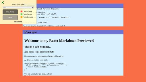 Testing Down On Codepen Freecodecamp Support The Freecodecamp Forum