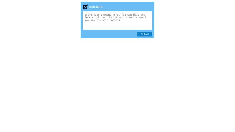 CodePen Comment Box Control CodePen Comment Box Control