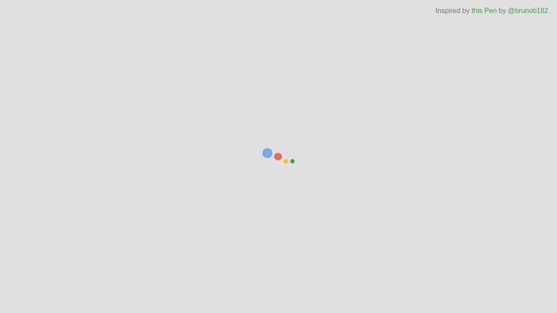 CSS Google Loading Animation