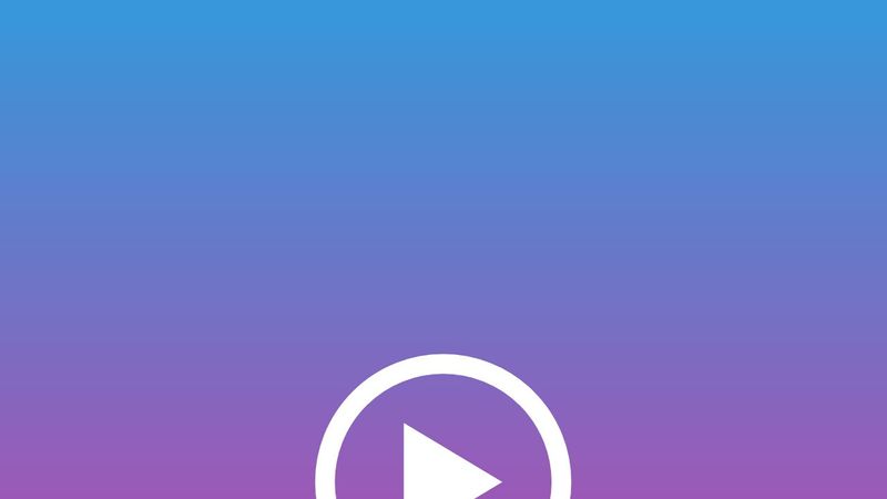 Video overlay play button SVG