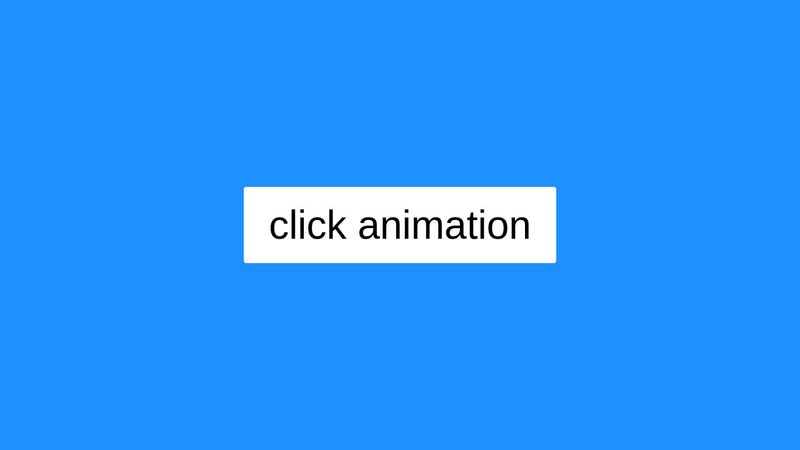 Button Click Animation