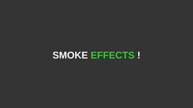 Smoke Text CSS Transition Effects