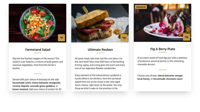 CodePen Challenge: Card Text