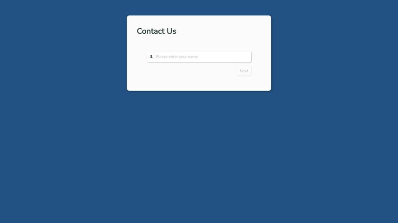 React Contact Form