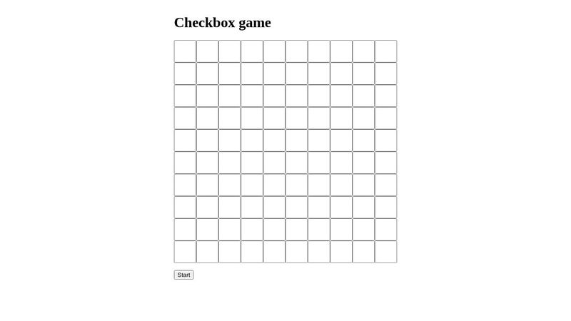 CodePen - Checkbox Game