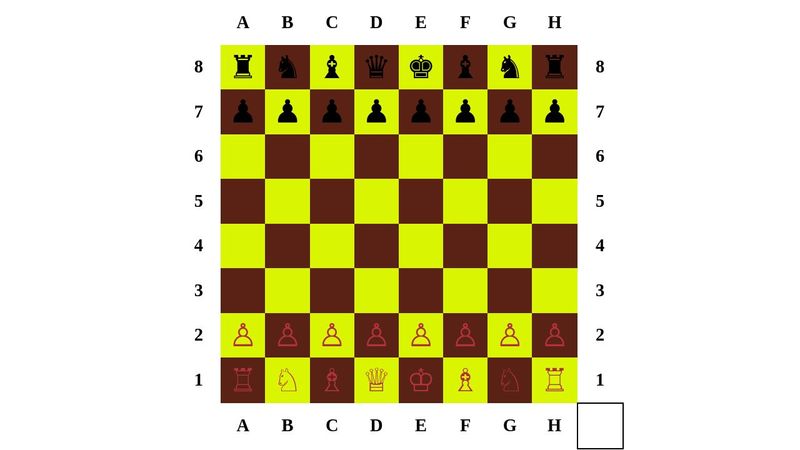 Chess Board - responsive
