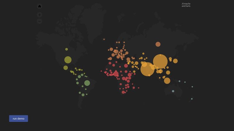 [AmCharts]bubble map click