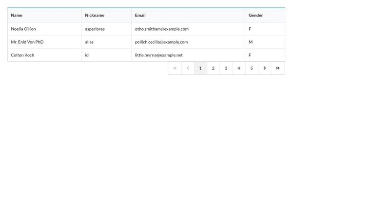 Vue.jsのデータテーブルライブラリ「vuetable-2」