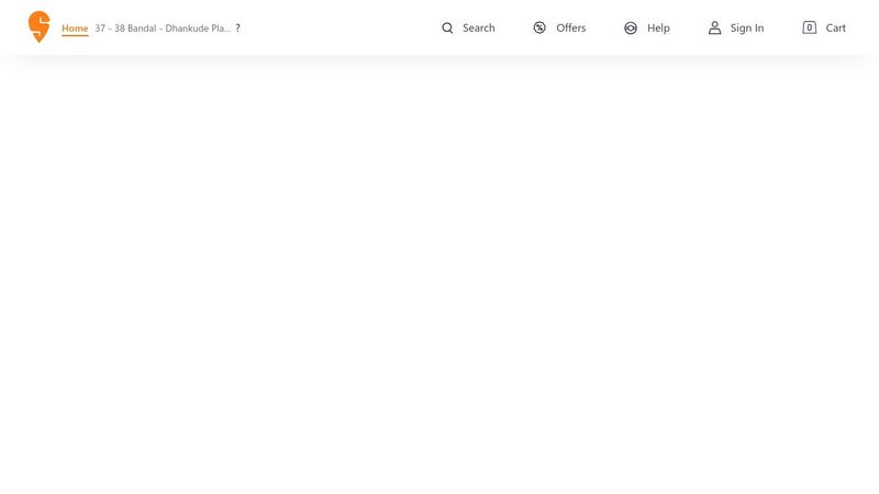 Responsive Bootstrap 4 navbar like swiggy