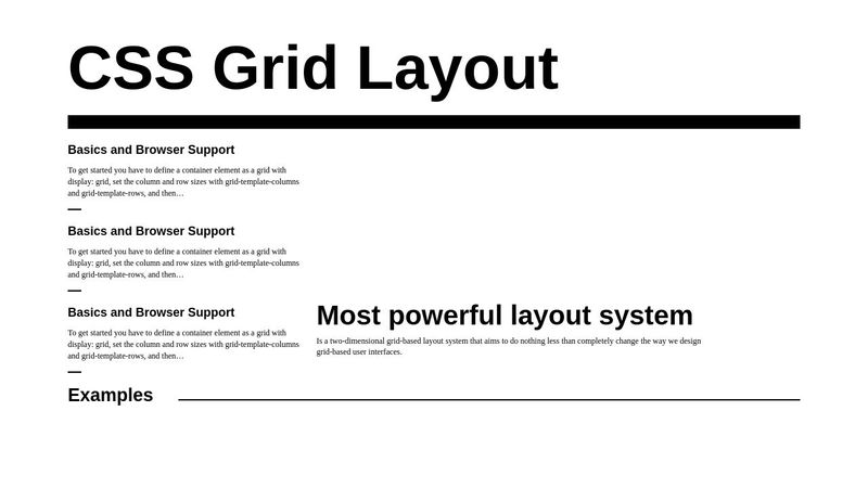 The CSS Grid Challenge 01