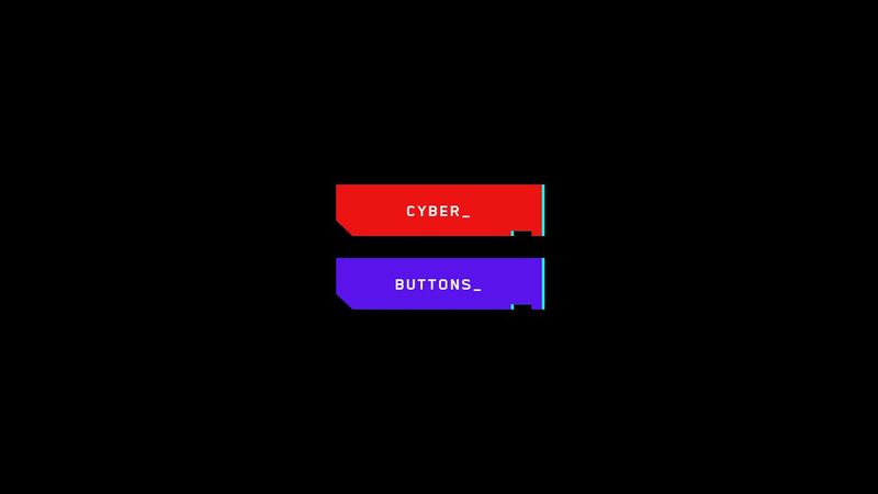 Pure CSS Cyberpunk 2077 Buttons 😎