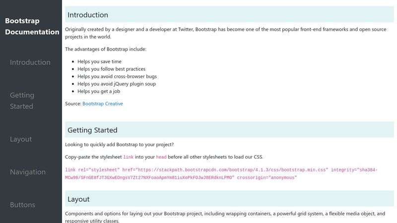 FCC Documentation Page