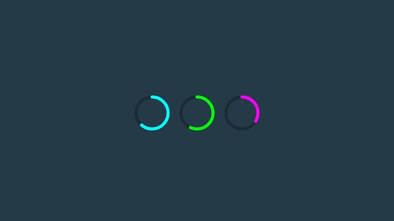 CSS Progress Circle Animation