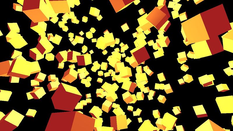 three.js mesh lambert material