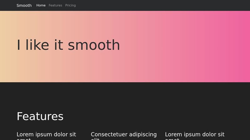 Smooth Scrolling with jQuery