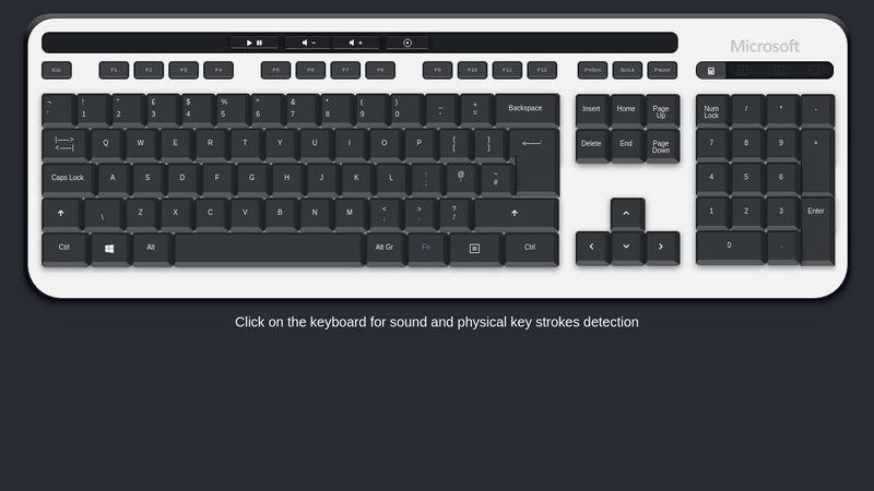 Microsoft keyboard