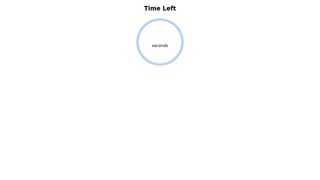 Animated Countdown Timer