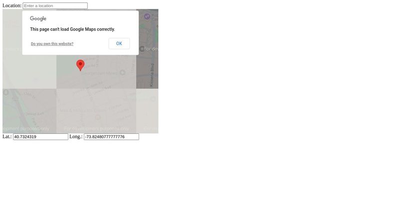 jquery location picker example