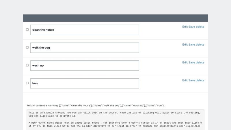 Angular - ng-blur, ng-class, ng-change example