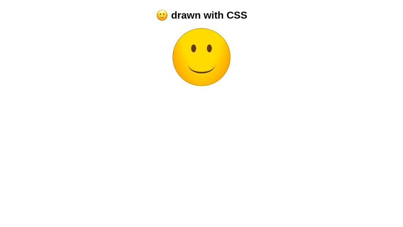CSS Smiley 🙂