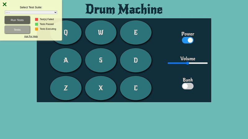 FCC: Drum Machine - jQuery