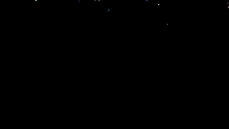 falling stars with JS and CSS