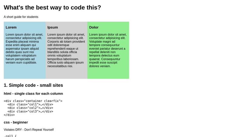 What's the best way to code this?