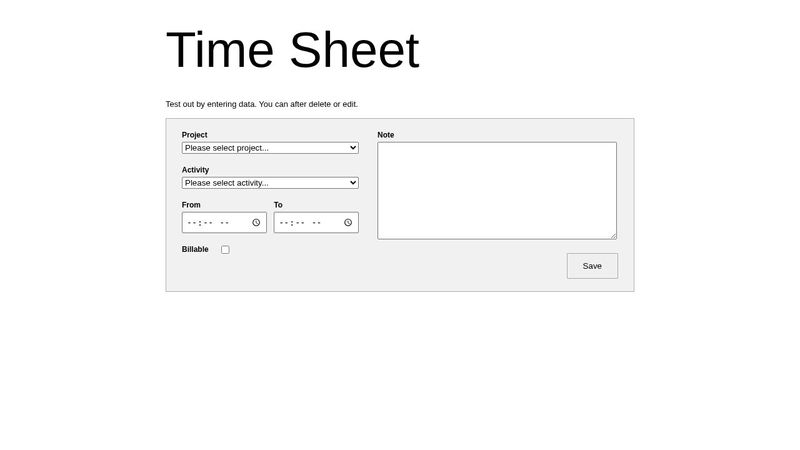 CRUD Example with React Js