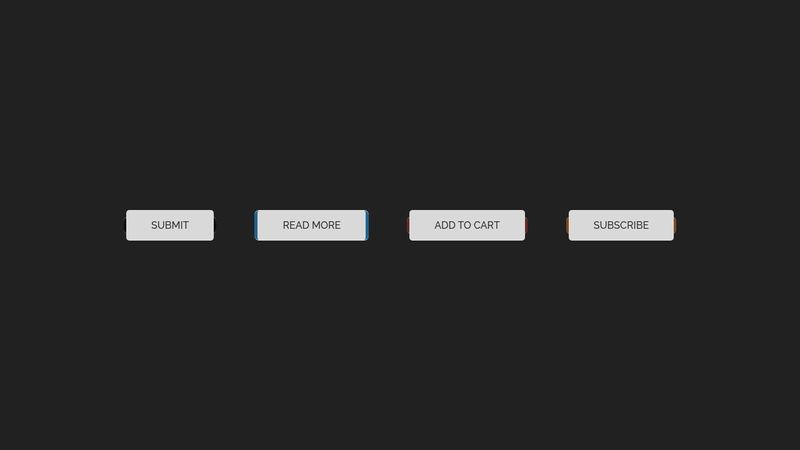 CodePen - #0065 - Button with animated sides on hover