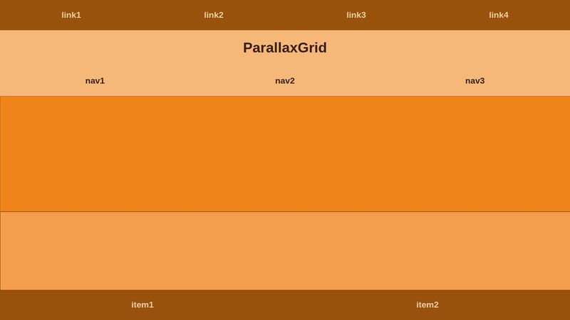 Parallax Grid Layout