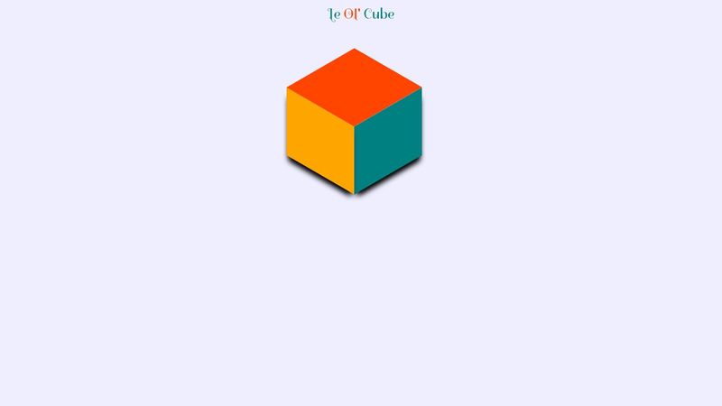 CSS Cube
