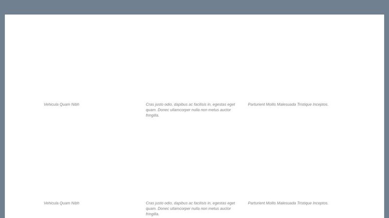 Horizontal slider to gallery grid