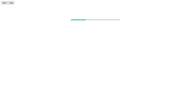 Vue Simple progress bar