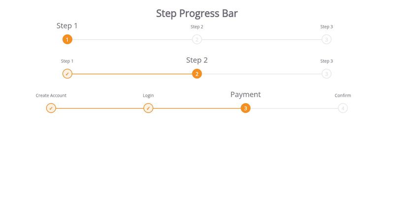 Step Progress Bar