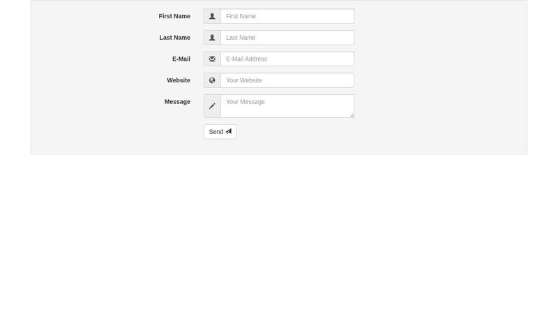 Bootstrap-Form-With-Validation