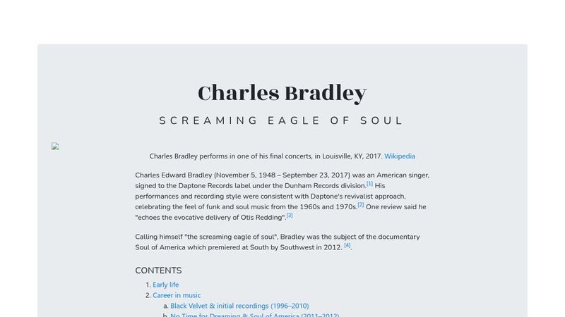 freeCodeCamp : Build a Tribute Page