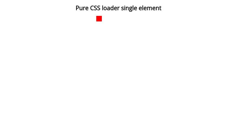 Loading Indicator pure CSS ( dots)
