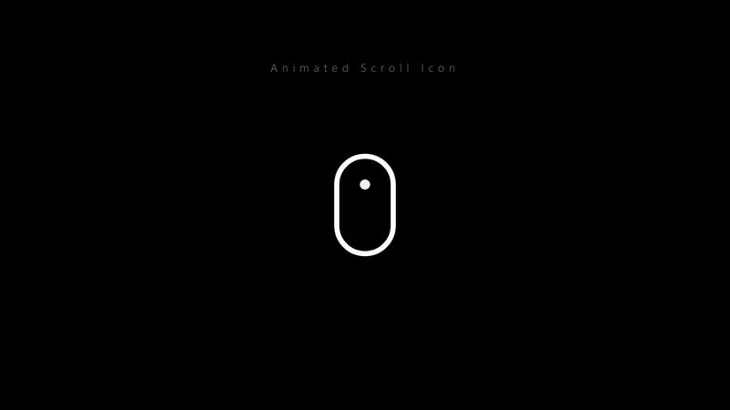 Animated Scroll Icon - CSS