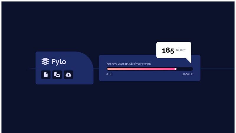 Frontend Mentor Fylo Data Storage Component Master