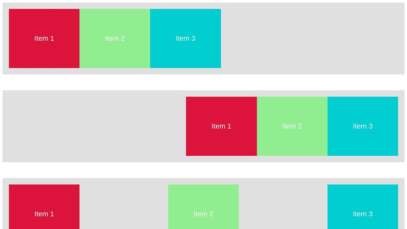 Flexbox Justify Content