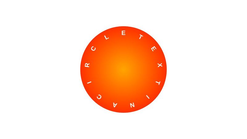 Text in a circle with CSS variables