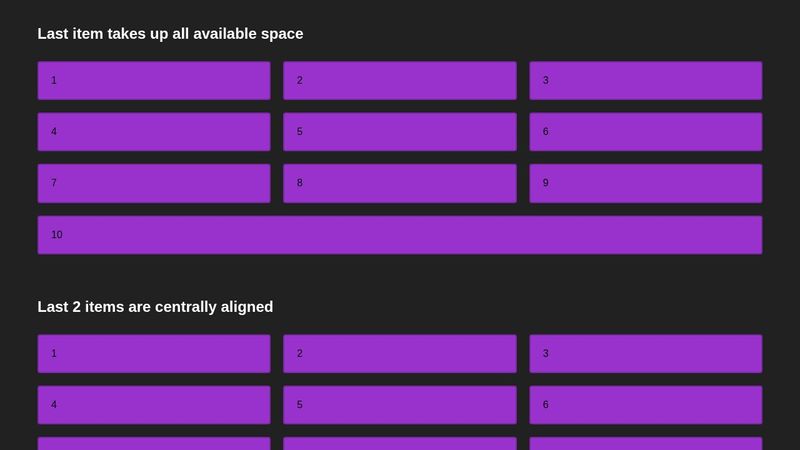 Flexbox Layout Examples Flexbox Layout Examples