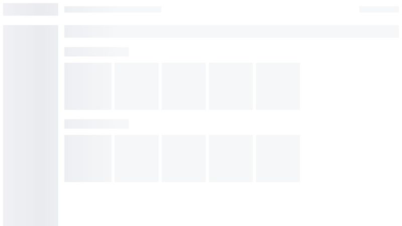 Skeleton Screen example