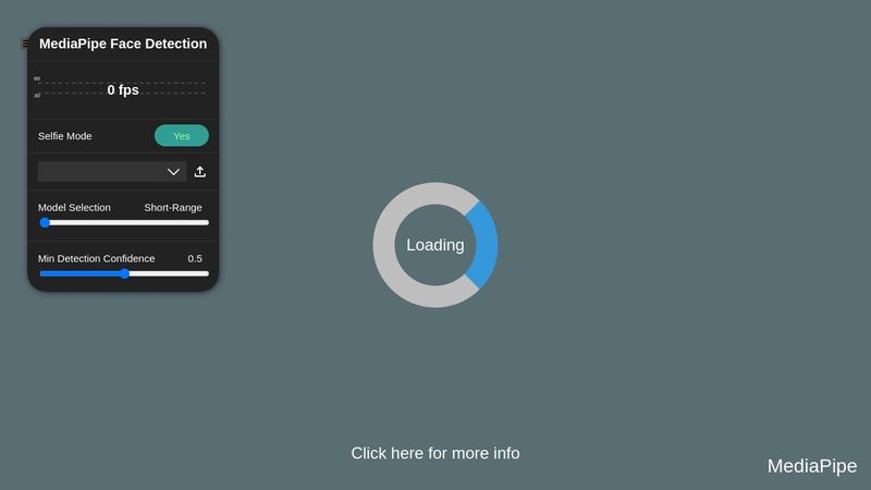 MediaPipe - Face Detection